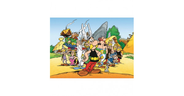 Asterix ve Oberix Gofret Kağıdı ile Baskı