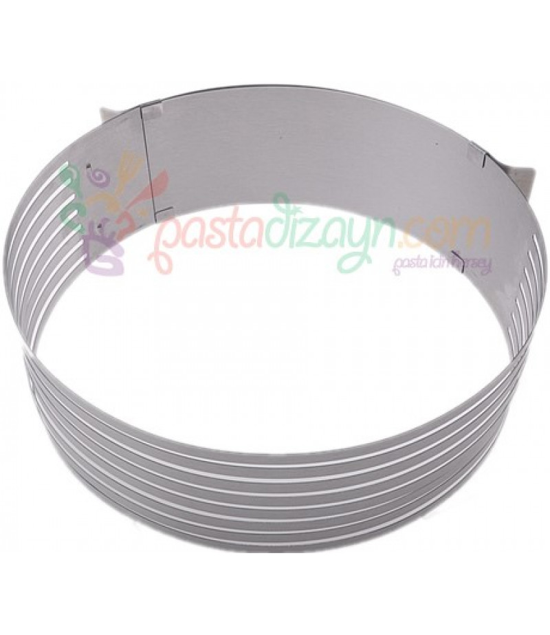 Ayarlı,Dilimli Yuvarlak Pasta Çemberi Pasta,Kek Kalıpları