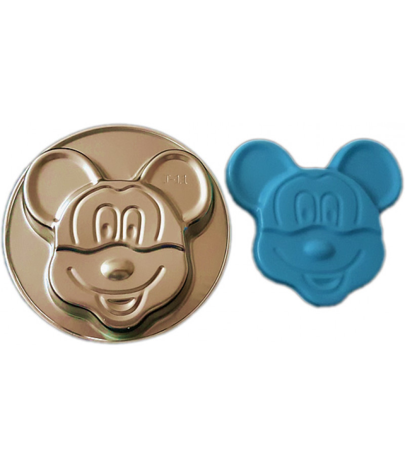 Mickey Mouse,Mini Kek,Pasta Kalıbı Metal Şekillendiriciler